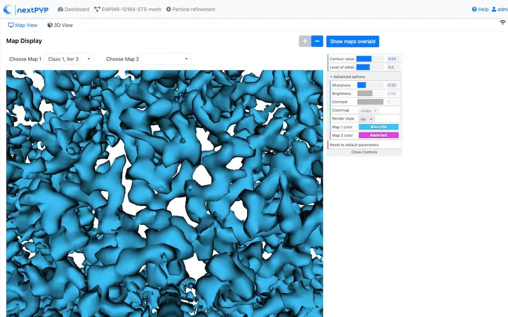 Tomography tutorial (EMPIAR-10164)